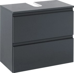 XXXLutz SKŘÍŇKA POD UMYVADLO, barvy grafitu, barvy grafitu, 60/53/35 cm Held - Online Only koupelnové skříňky - 000307002411