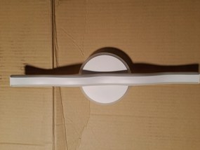 Led koupelnové nástěnné svítidlo nad zrcadlo Lampa 12W 40 cm do koupelny bílá Silná