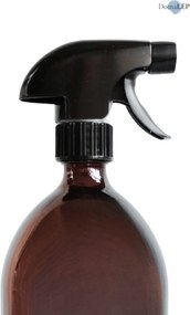Dávkovač mýdla MONA 1 000 ml s černým těsnícím rozprašovačem