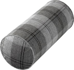 Potah na válec IKEA Ektorp barva šedá látka pletený vzor, vzorované