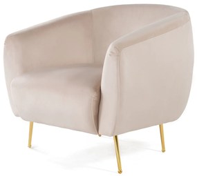 Atelier del Sofa Křeslo Eses Beige - Wing, Béžová