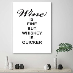 Gario Obraz na plátně Víno a whisky Rozměry: 40 x 60 cm