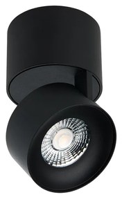 LED2 11508333DT KLIP ON stropní povrchové bodové svítidlo LED D77mm 11W/770lm 3000K TRIAC černá, černá Stropní bodovky
