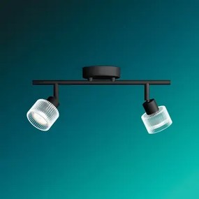 Philips Horen černá / LED bodové svítidlo / 2x5W / GU10 / IP20