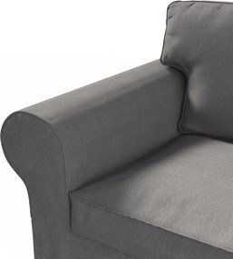 Potah na pohovku IKEA  Ektorp 2-místná, nerozkládací barva šedá látka pletený vzor