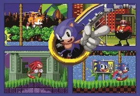 CLEMENTONI Puzzle Gaming Collection: Sonic II / 500 dílků / od 14 let
