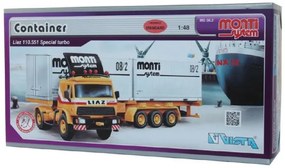 Stavebnice Monti System MS 08.2 Container Liaz 1:48 v krabici 31,5x16,5x7,5cm