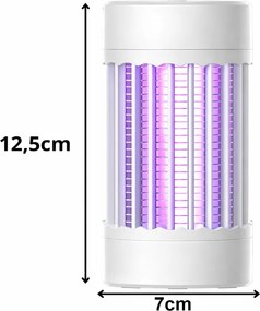 Verk Group Lampa na hmyz komáři hmyz můry uv bezdrátový přívěsek
