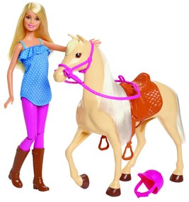 Mattel Barbie Barbie panenka s koněm