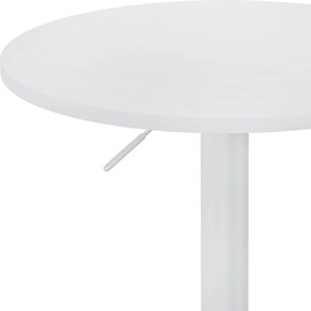 Barový stolek - bílá/bílá