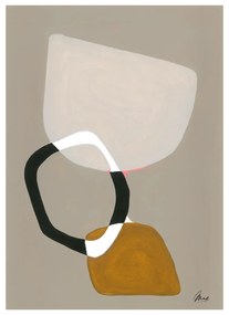 Paper Collective designové moderní obrazy Composition 03 (50 x 70 cm)