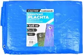 RULYT Krycí plachta 4x6 m modrá / Krycí plachta / 100 g/m2 / Nepromoka