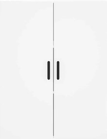 Skříň highboard bílá 69,5 x 34 x 180 cm kompozitní dřevo 3198153