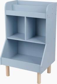 Sinsay - Třípatrový stojací regál s přihrádkami - světle modrá