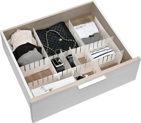 Domo Living Zásuvkový organizér, přepážky do šuplíku, flexibilní mřížka DOMO, 8ks