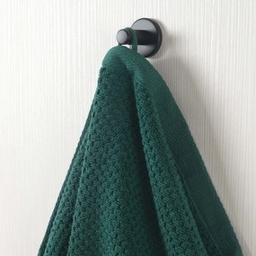 Goldea bavlněný froté ručník / osuška micro pure - smaragdově zelený 70 x 140 cm