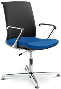 LD SEATING - Židle LYRA NET 204-F34-N6 - černý rám