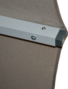 Doppler GOLIATH zahradní slunečník 500 x 500 cm červená
