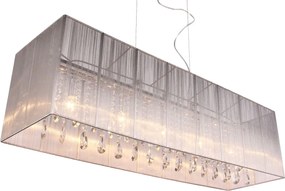 Závěsné světlo Venezia Grey - 110*30cm / 5*E14
