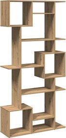 Knihovna dub artisan 92 x 29 x 188 cm kompozitní dřevo 3310324