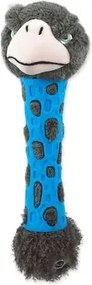 BEFUN Hračka pro psy pštros / Plyš, TPR guma / 38 cm / Šedá / Pro štěň