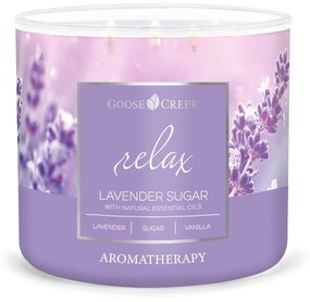 Goose Creek Candle svíčka Aromatherapy Lavender Sugar, 411 g