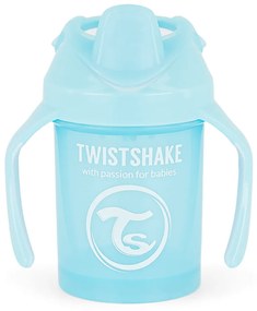 Twistshake Dětský hrnek učící 230 ml 4+pastelově modrá