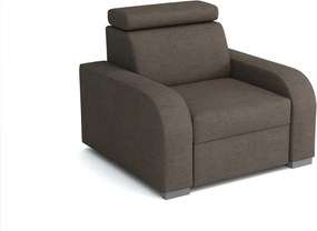 FALCO Sedací souprava Oslo UNI Crown 4 hnědá