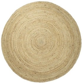 Přírodní kulatý jutový koberec Fabre - Ø120*1cm