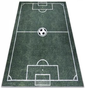 Dywany Luszczow Dětský kusový koberec BAMBINO 2138 pratelný Hřiště, fotbal, protiskluz, zelený Rozměr koberce: 120 x 170 cm