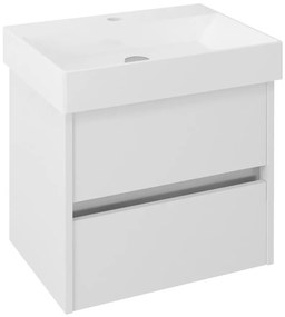 Sapho NIRONA umyvadlová skříňka 57x51,5x43 cm, bílá - NR060-3030