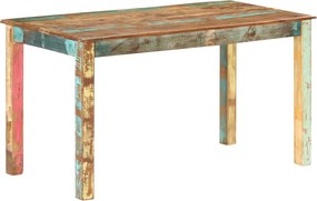 Jídelní stůl masivní recyklované dřevo 140 x 70 x 76 cm 285930