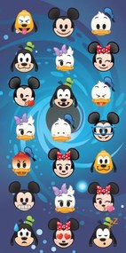 Jerry Fabrics Osuška Emoji Disney, 70 x 140 cm