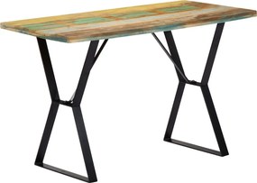 vidaXL Jídelní stůl 120 x 60 x 76 cm masivní recyklované dřevo [247949] Barva: Vícebarevný