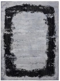 Hans Home | Kusový koberec Core A004 Frame black/light grey - 200x290