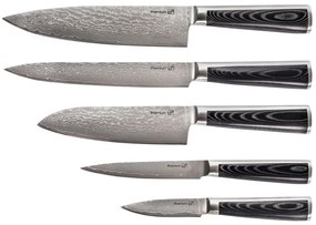 G21 Damascus Premium, Sada nožů Box, 5 ks