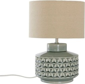 Šedá/béžová keramická stolní lampa (výška 35 cm) Monica – Jotex