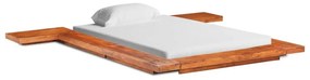 Petromila Rám japonské futonové postele masivní akáciové dřevo 100x200 cm