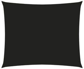 vidaXL Stínící plachta oxfordská látka obdélníková 4 x 5 m černá