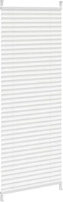 Plisovaná roleta 40 x 150 cm bílá 240587