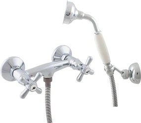 SLEZÁK RAV MORAVA RETRO - Sprchový set s baterií, Chrom MK180.0/2 - 100 mm