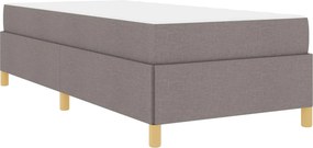 Rám postele Taupe 90 x 190 cm textil 3398903