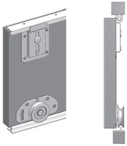 Šatní skříň ENNI - šířka 180 cm, dub sonoma