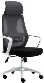 Kancelářská židle  Hawaj Lord | Černo-bílá