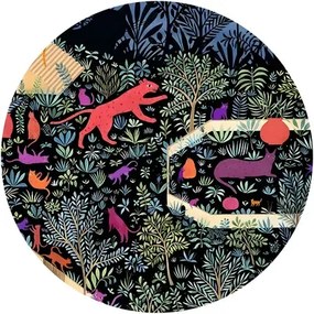 DJECO Panoramatické puzzle Království koček / 500 dílků / 97 x 33 cm
