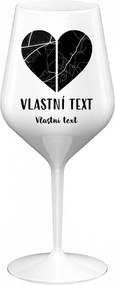 Personalizovaná nerozbitná sklenice - Dvě místa, jedno srdce