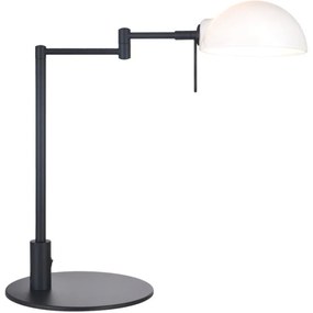 OnaDnes -20% Černá skleněná stolní lampa Halo Design Kjobenhavn 43 cm
