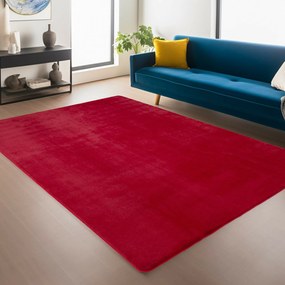 Ayyildiz, Kusový koberec Joy 1400 red, 60x100, červená, chodba / předsíň