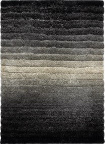 Kusový koberec Flim 007-B6 Stripes grey, 80x150, šedá, obývacia izba, Dywany Łuszczów