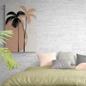 Obraz abstraktní botanické tvary palmy Varianta: 60x90